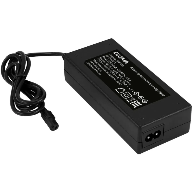 DM-A90 Блок питания Digma автоматический 90W 18.5V-20V 4-коннект. 4.62A от бытовой электросети
