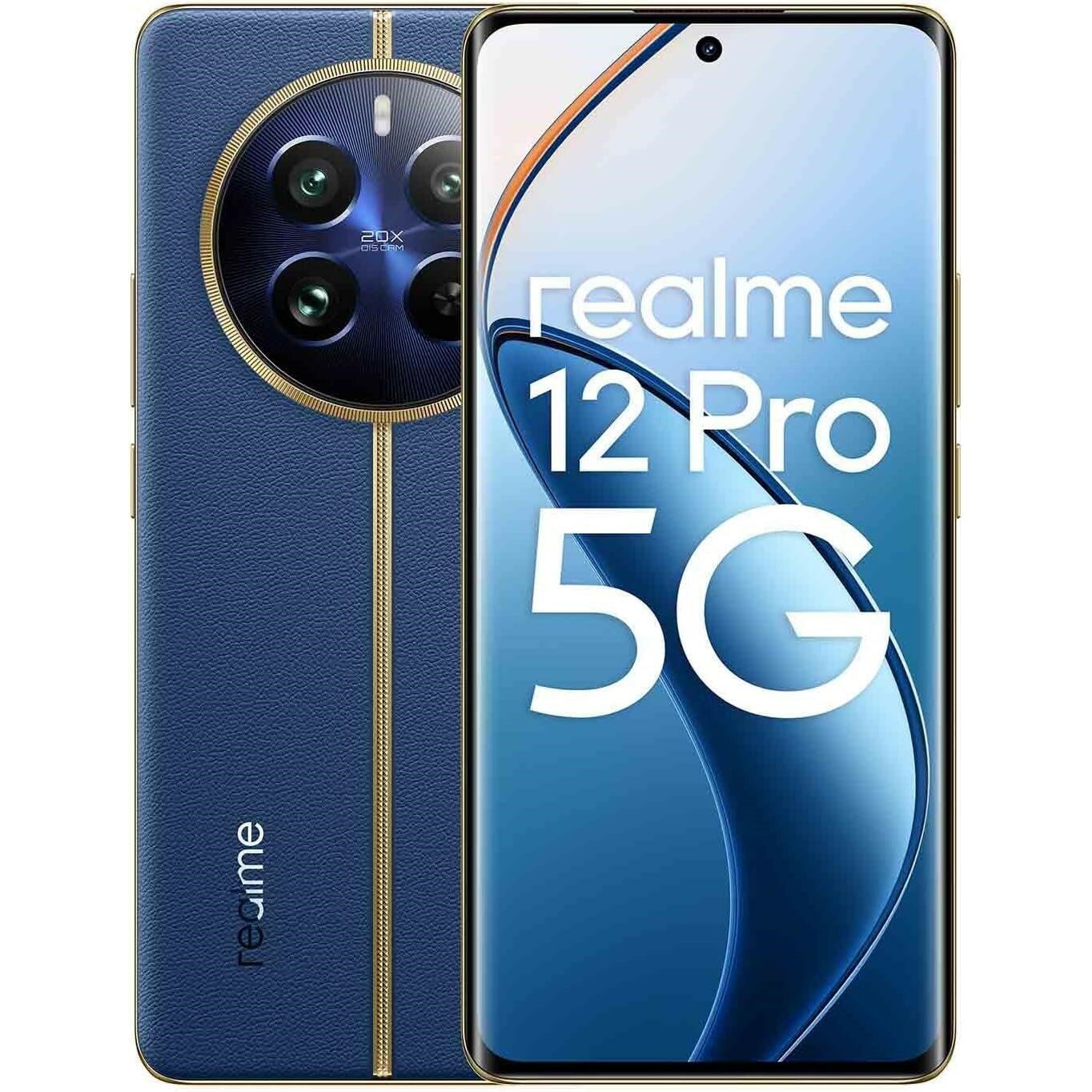 Смартфон Realme 12 Pro 5G 12/512 ГБ (ЕАС/Ростест), NFC, Dual nano SIM, синий RMX3842