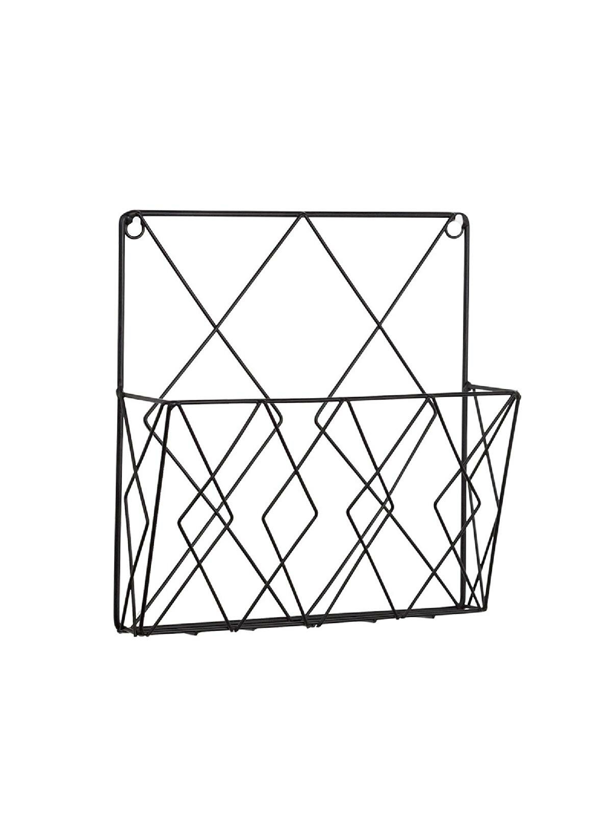 Настенная сетчатая папка для сбора файлов Многофункциональный держатель для почтовых журналов для