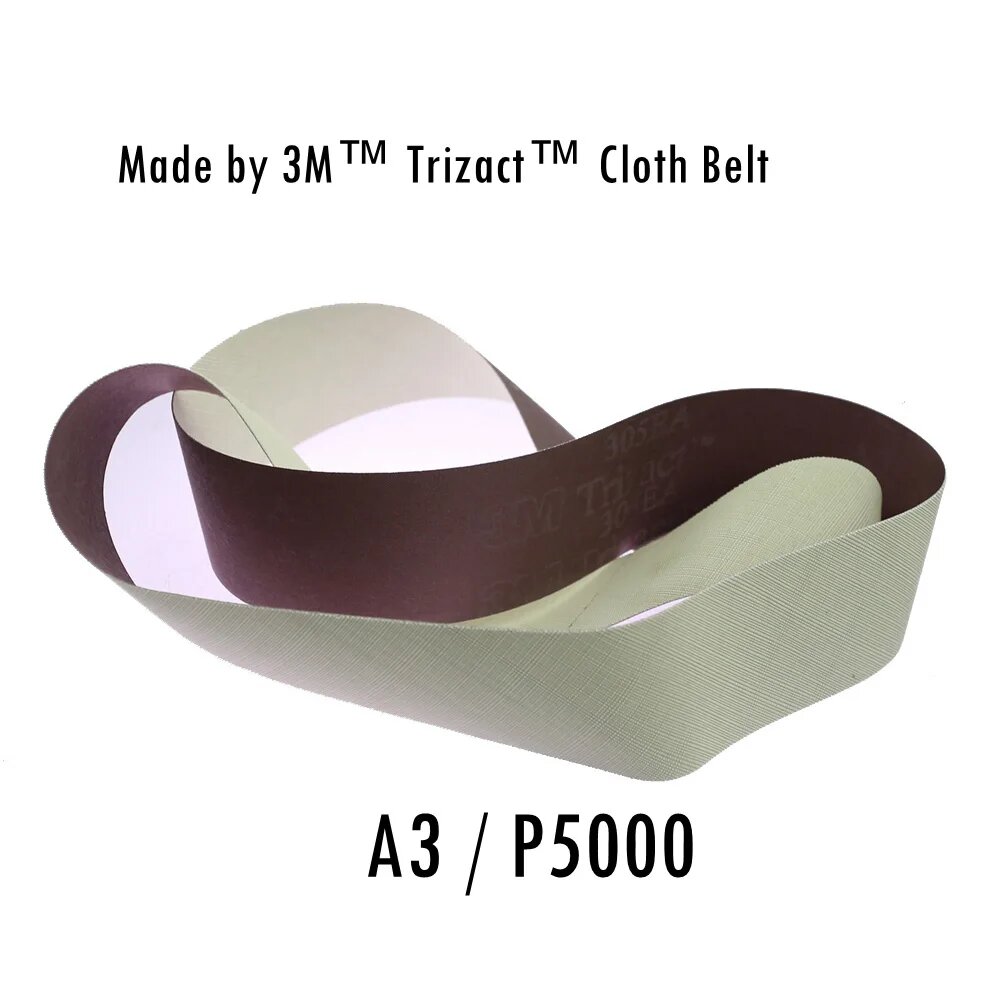 3M Trizact 237AA, шлифовальная лента 915x50мм, A6 P2000, 6 шт.