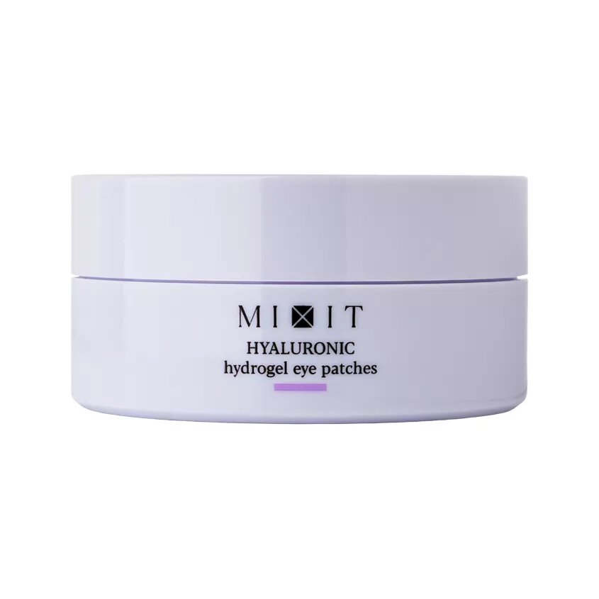 Патчи для глаз MIXIT гидрогелевые с гиалуроновой кислотой 60 шт