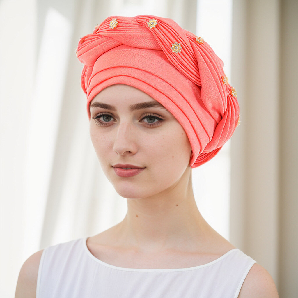 DIY Кепка Женская Берет Весна Лето Лен Хлопок