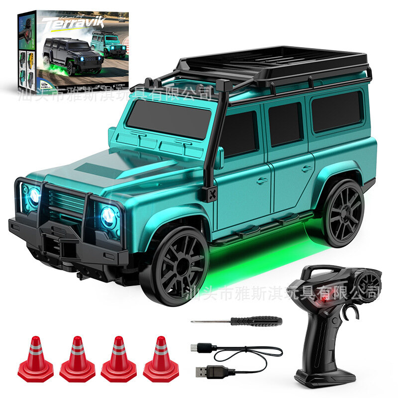 2026 Новый продукт для кросс-бордер E84 Настольный дрифт-кар 1:64 Мини RC радиоуправляемая машина с полным приводом, игрушка для дрифт-гонок в масштабе