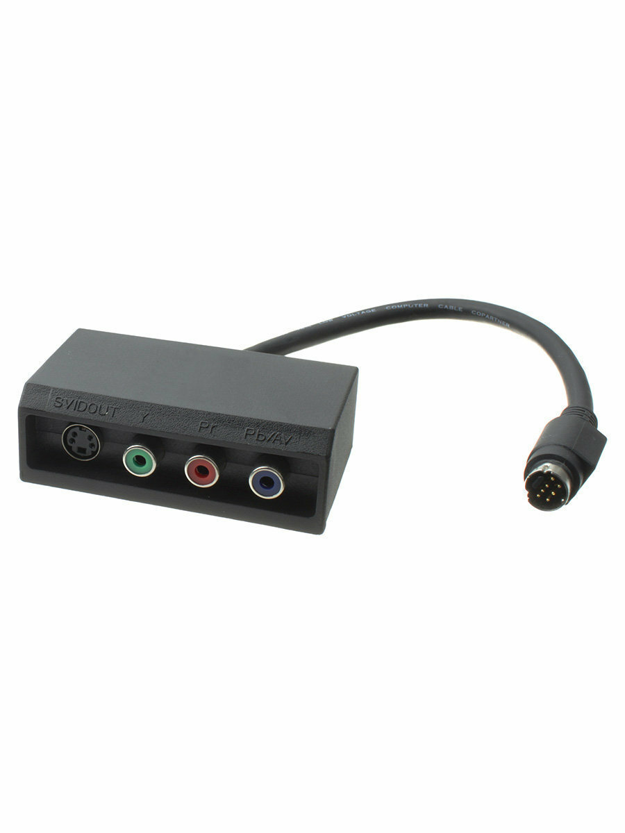 Переходник 3RCA(G)(RGB)-SVHS(G)-SVHS 7PIN