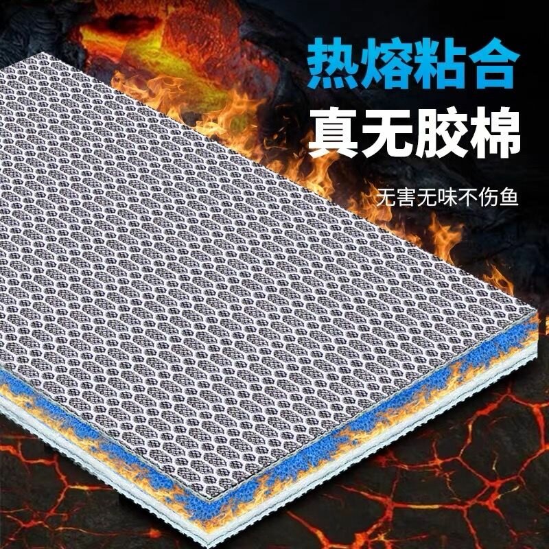 Утолщённый фильтрующий материал 10D нестандартного размера для аквариумов, уменьшает пожелтение воды и очищает её.