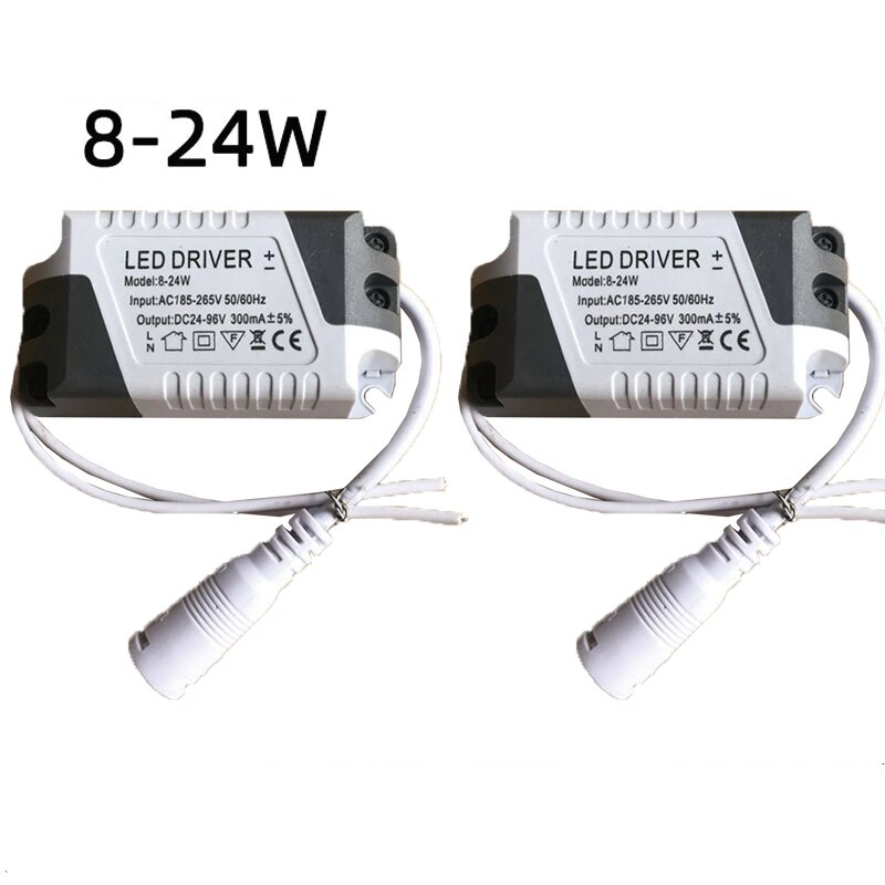 Светодиодный драйвер 8-24W Панель Трансформатор освещения