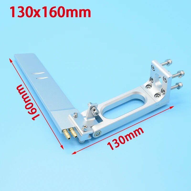 Рулевой руль POBOTRAE из алюминия для RC лодки 130x160mm