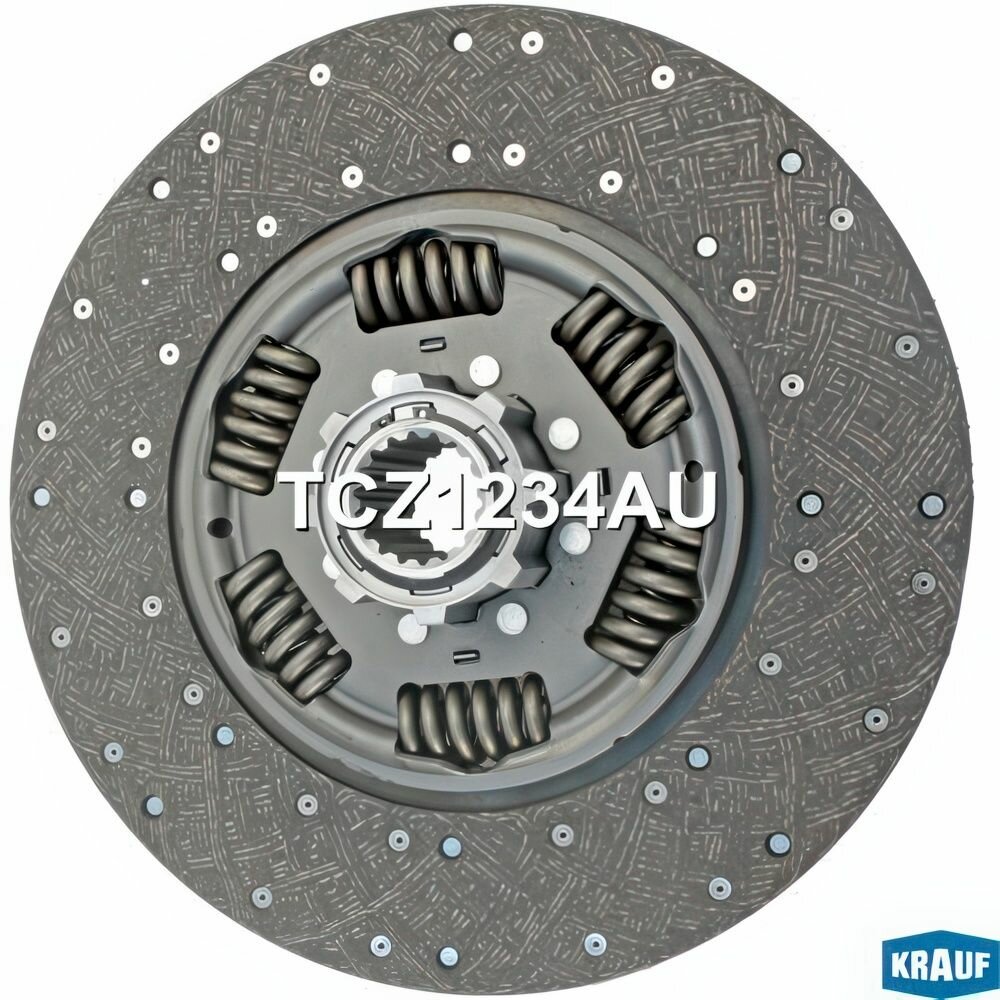 Диск сцепления ведомый, для Мерседес Актрос арт TCZ1234AU