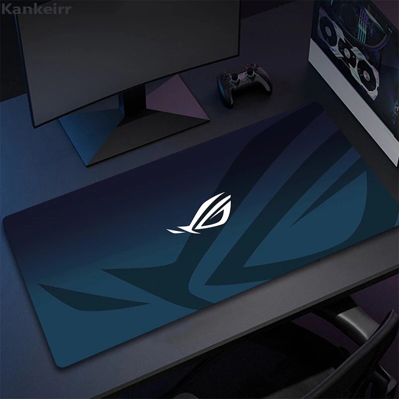 Коврик для мыши Asus Rog Black Mause, коврик для мыши в стиле аниме, игровой компьютерный стол, коврик для мыши, ковер для ПК, аксессуары для геймера, коврик для мыши, скоростной резиновый коврик