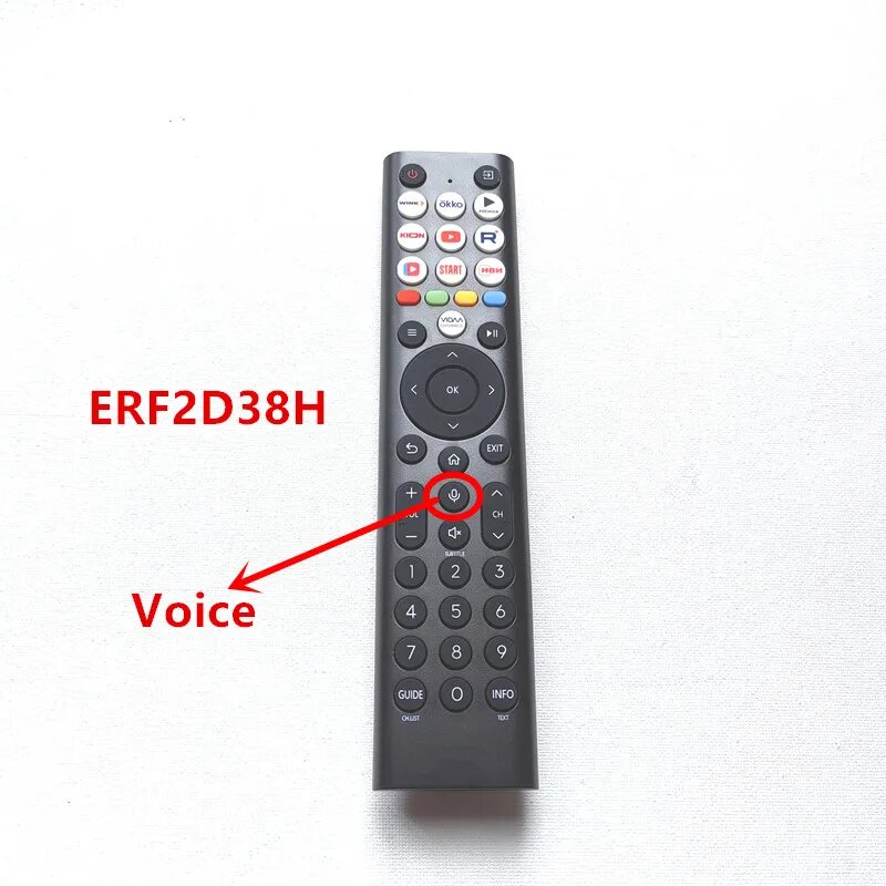 Пульт для ТВ Hisense ERF2D38H, черный