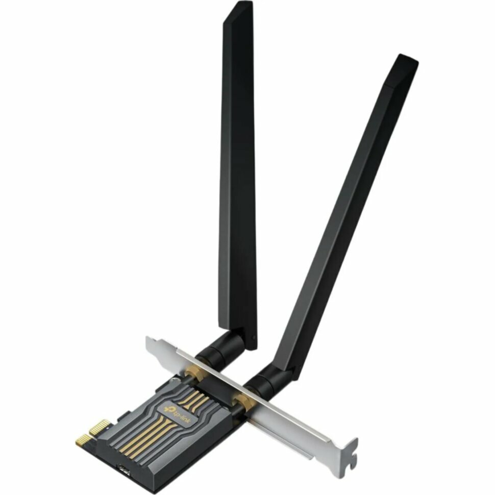 Сетевой адаптер Wi-Fi TP-Link Archer TBE400E BE6500 PCI-E Wi-Fi 7 BT 5.4, 2362958