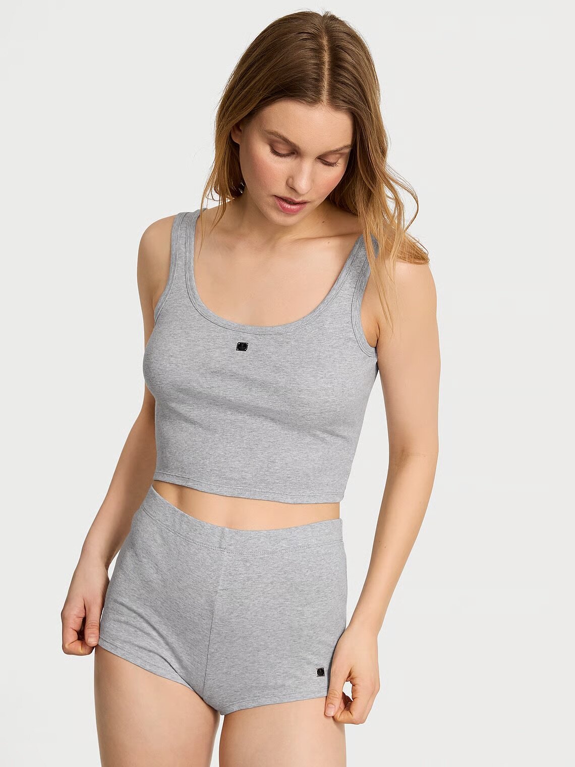 Пижама 100% Cotton Tank & Shorts Pajama Set