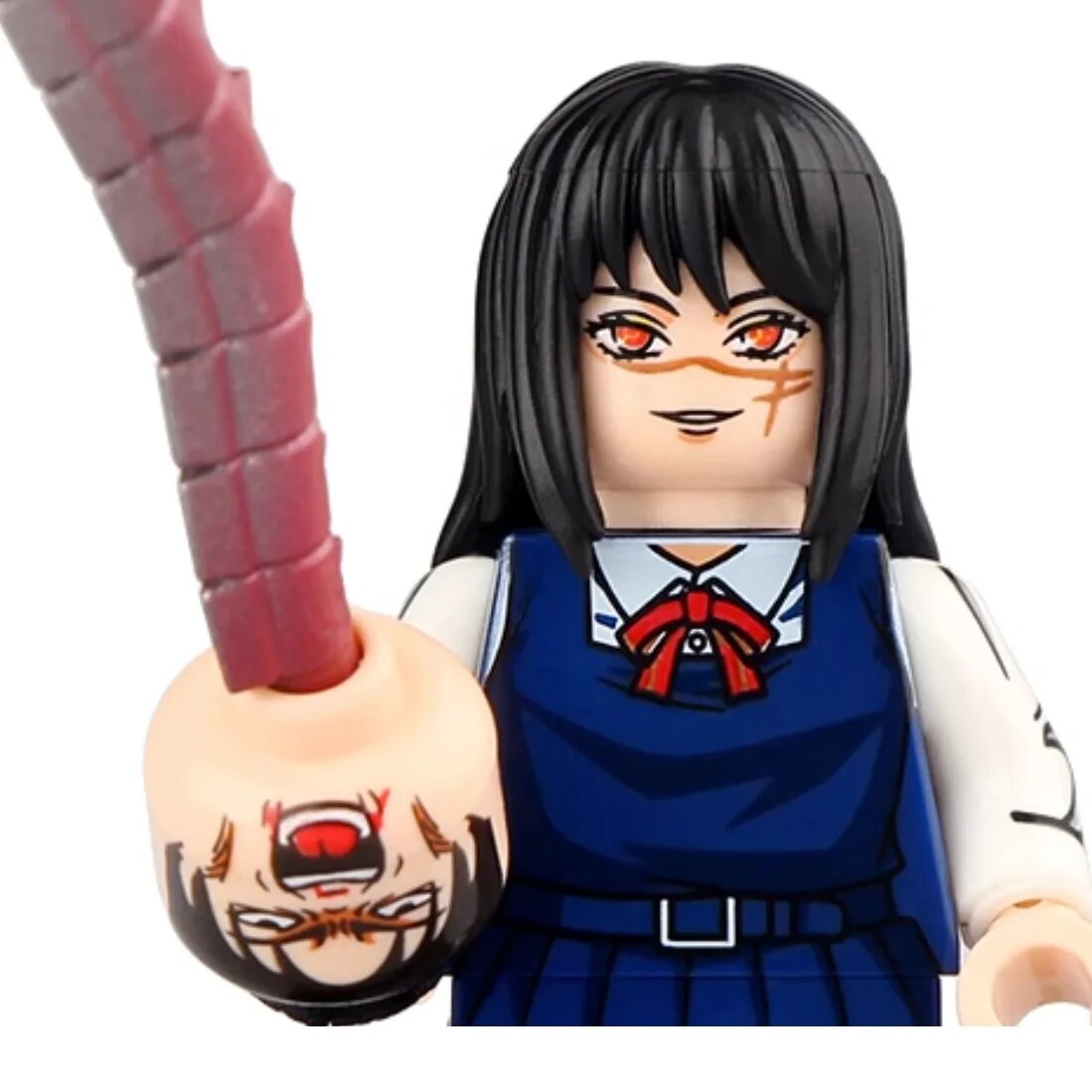 Конструктор Lego Chainsaw Man Дени Почита Макима, Темно-синий, WM2532