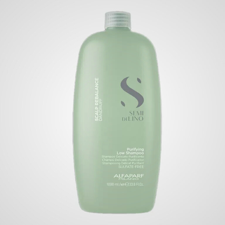 Шампунь очищающий против перхоти 1000 мл ALFAPARF SDL Scalp purifying low shampoo Шампунь 1000 мл