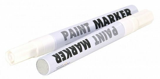 Маркер-краска 4.0мм белый "Paint" INФОРМАТKRR04W