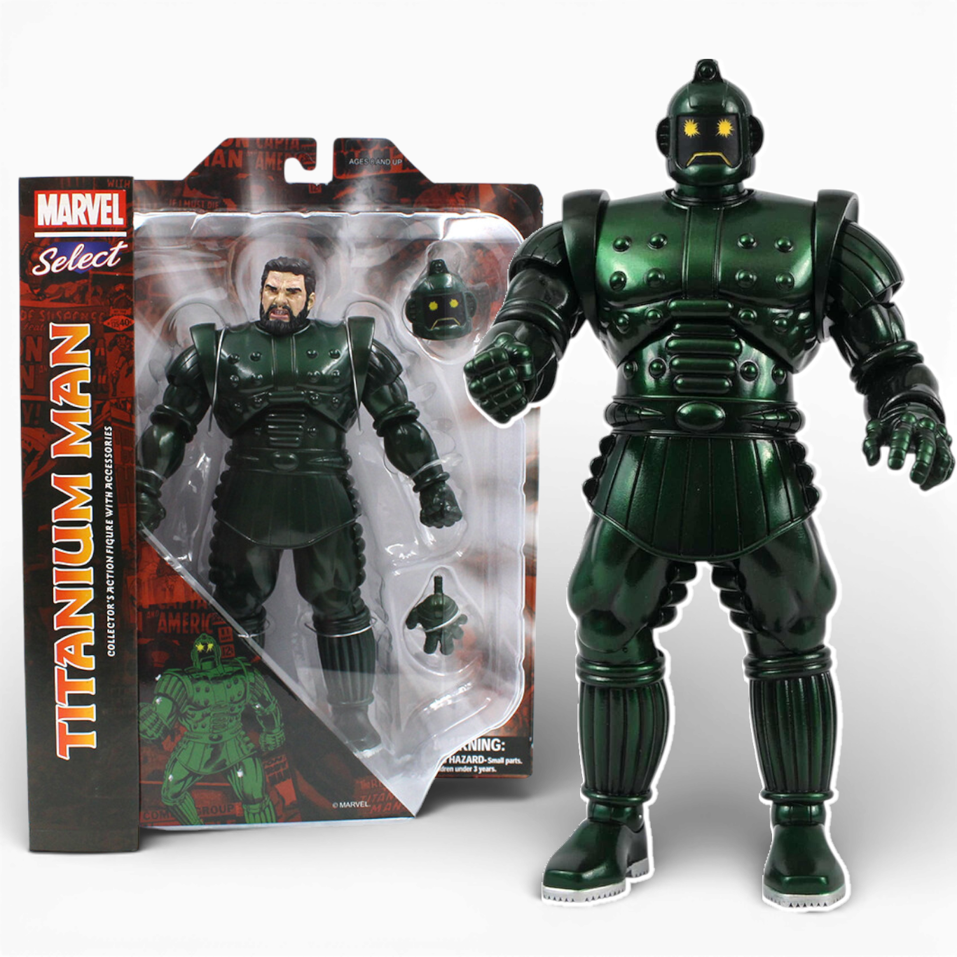 Фигурка Титановый Человек "Marvel Select" от Diamond Select, коллекционная
