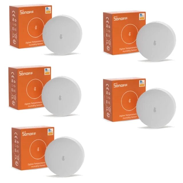 SONOFF SNZB-02P датчик температуры и влажности 5pcs SNZB-02P