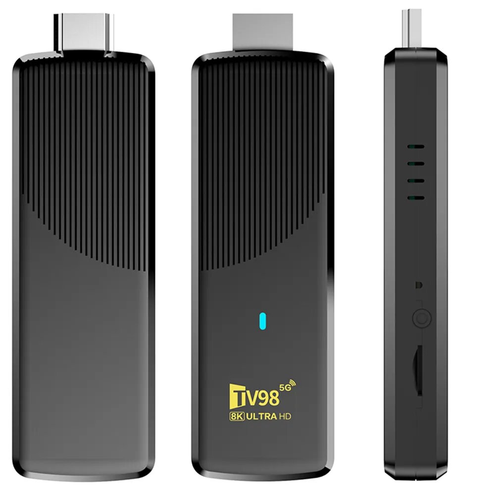 Телевизионная приставка TV98 ATV X9, чип Allwinner H313, 4 ядра, 4K@60fps, Android 14, 8 ГБ ОЗУ