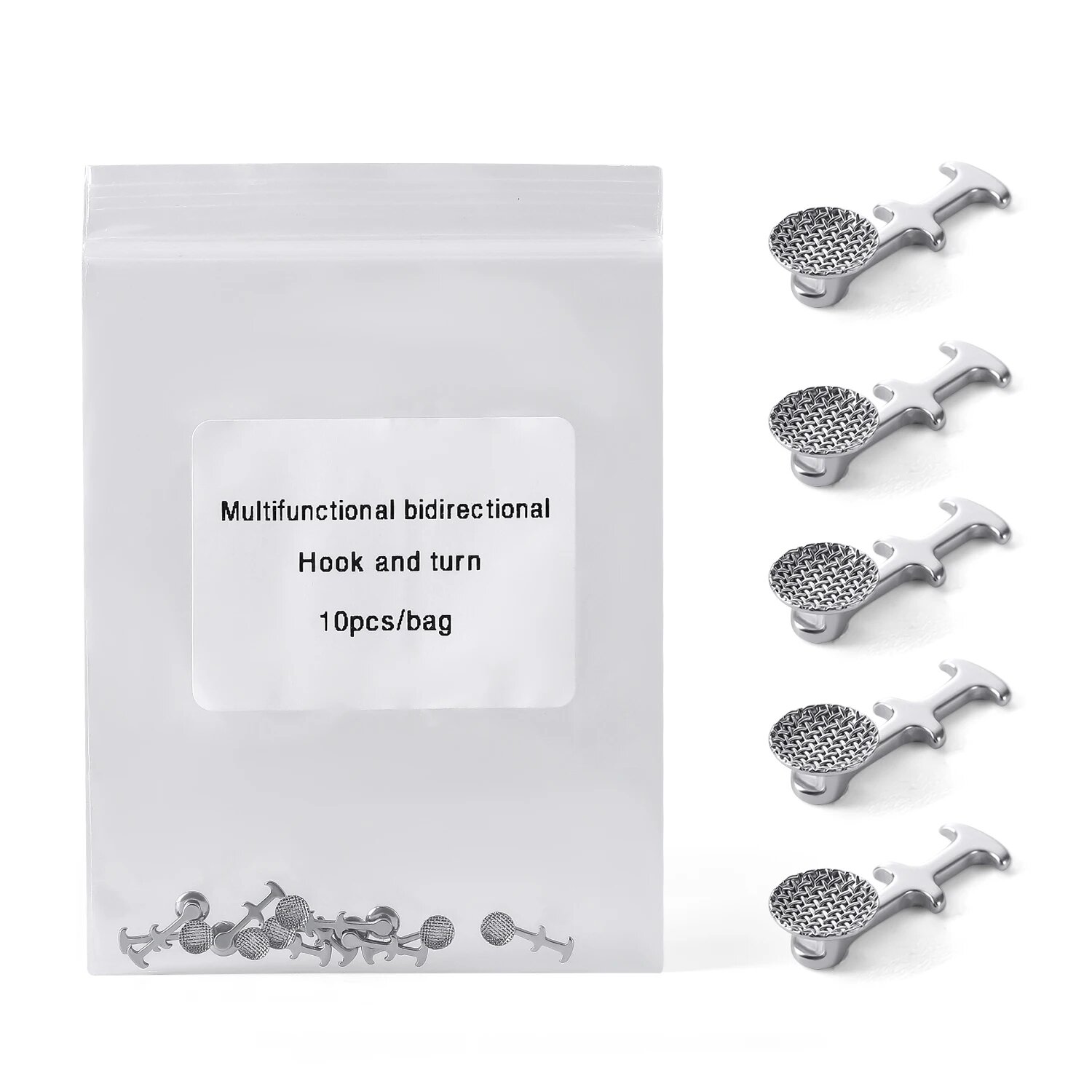 Ортодонтические лингвальные кнопки AZDENT type 15