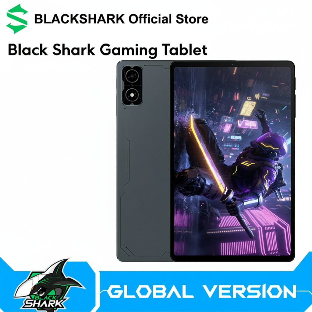 Игровой планшет Black Shark Snapdragon 8S Gen 3 8.8 дюйма 12 ГБ+256 ГБ Черный, 12GB 256GB Black
