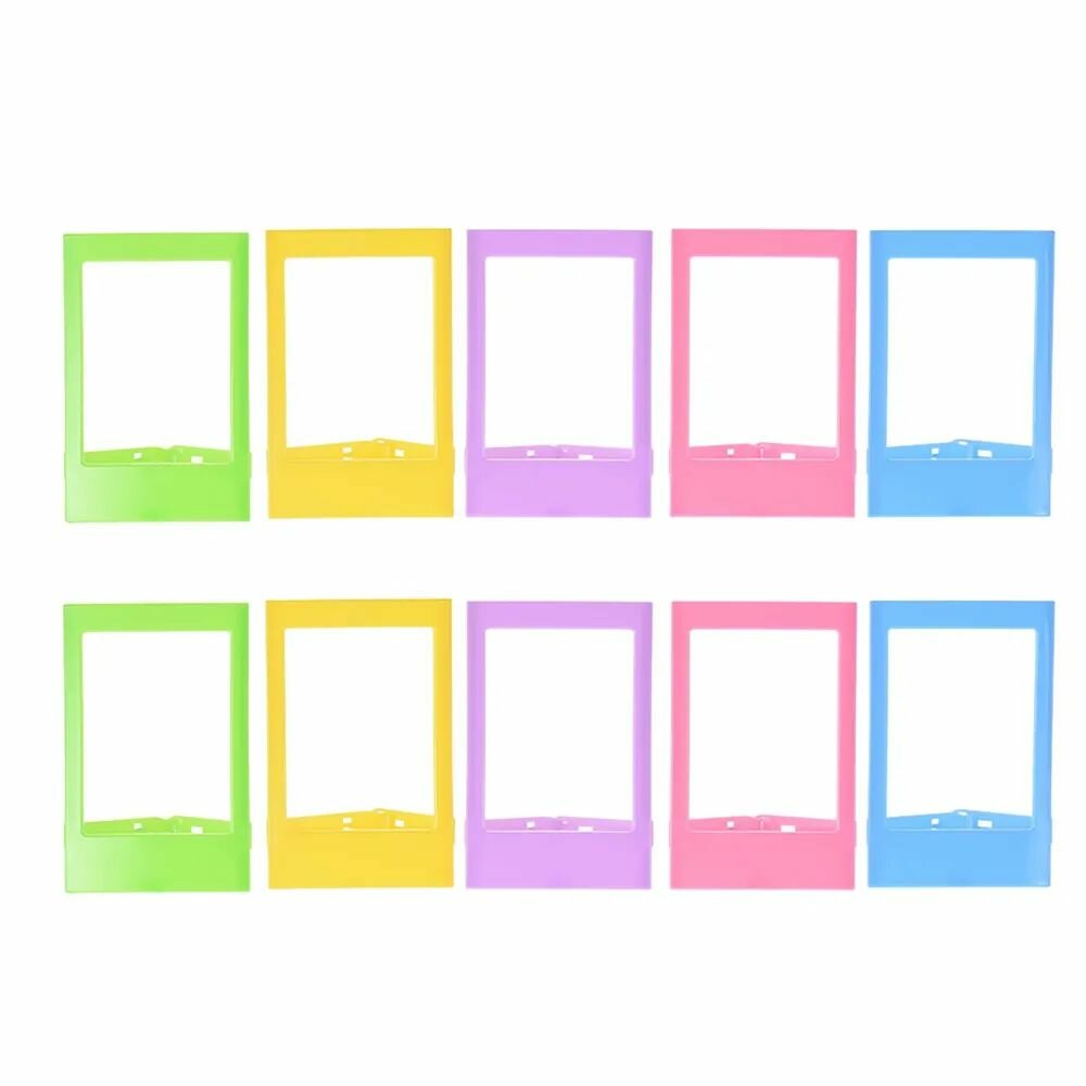 10 мини-рамок для Instax 5 цветов