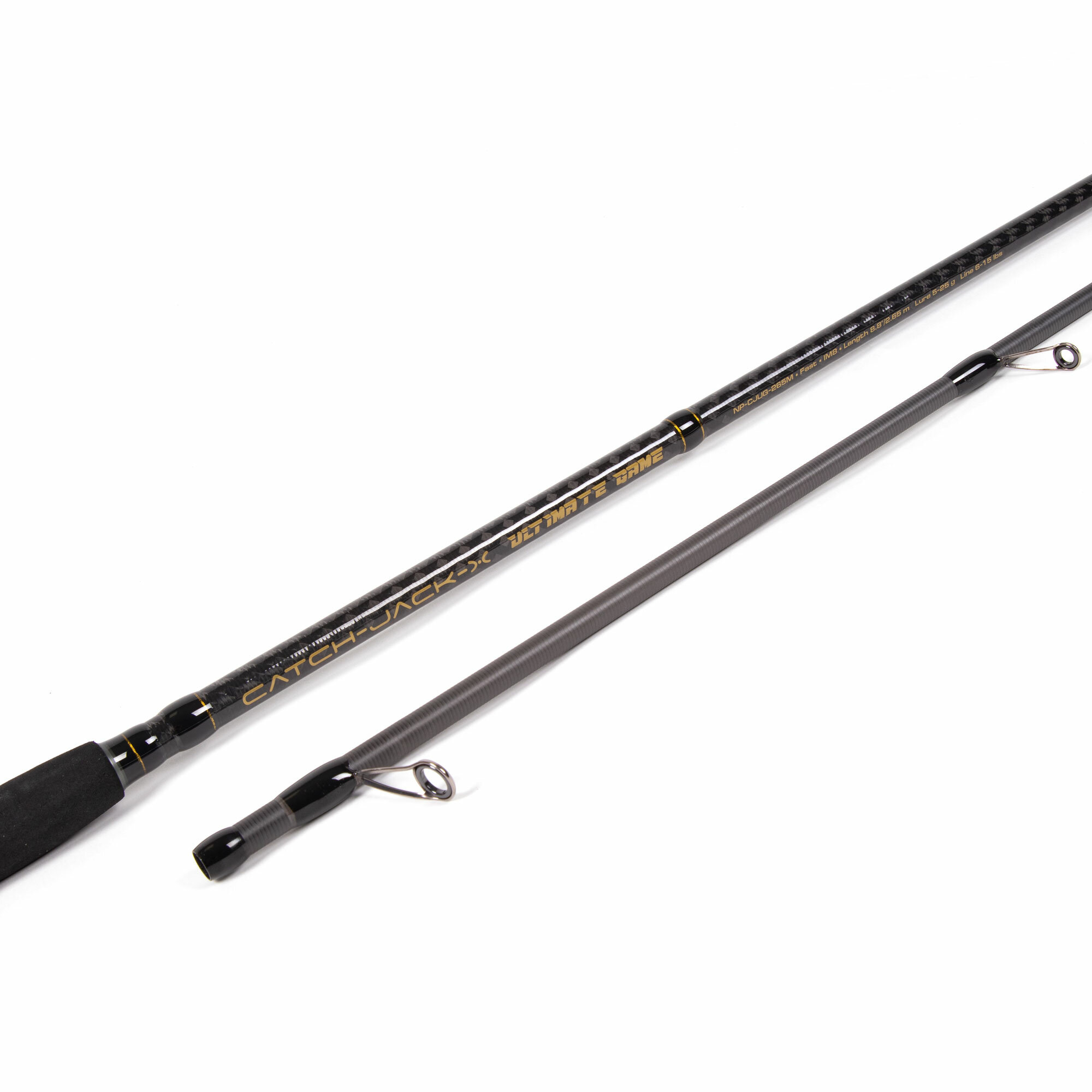 Спиннинг штекерный карбоновый Namazu Pro Catch-Jack-X Ultimate game IM8 2,65m / 5-25 г