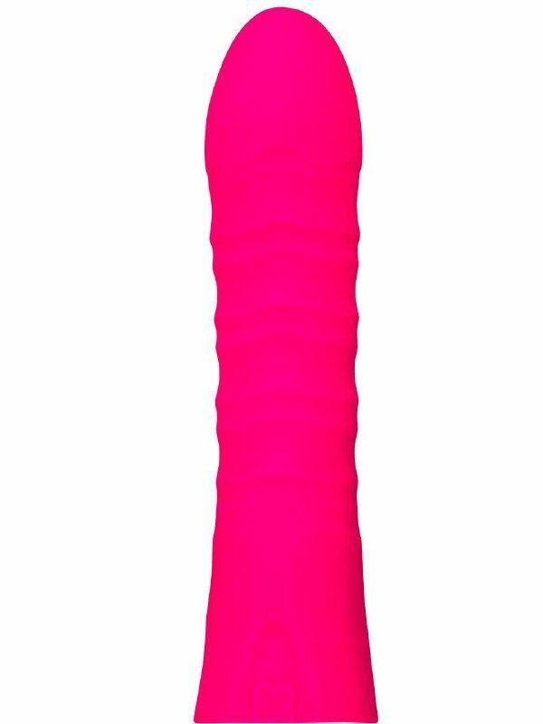 Вибратор "Многофункциональный", для двоих, гипоаллергенный, силикон, розовый