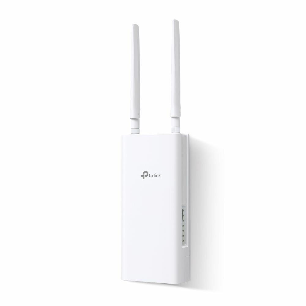 Wi-Fi Роутер 4G TP-Link TL-MR100-Outdoor уличный, 2.4ГГц N300, LTE 150Мбит/с, RJ45 100Мбит/с, 1xNanoSIM