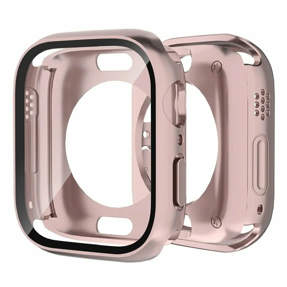 Защитный чехол Apple Watch 42mm 46 45 41 42 40 44 Экранный чехол, передняя и задняя крышки бампера iWatch Series S10 9 8 7 6 5 SE3