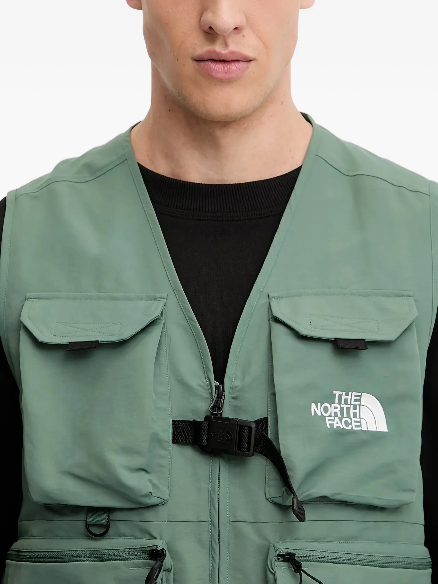 Жилет The North Face Pockets utility vest, размер XS, green — фото 1