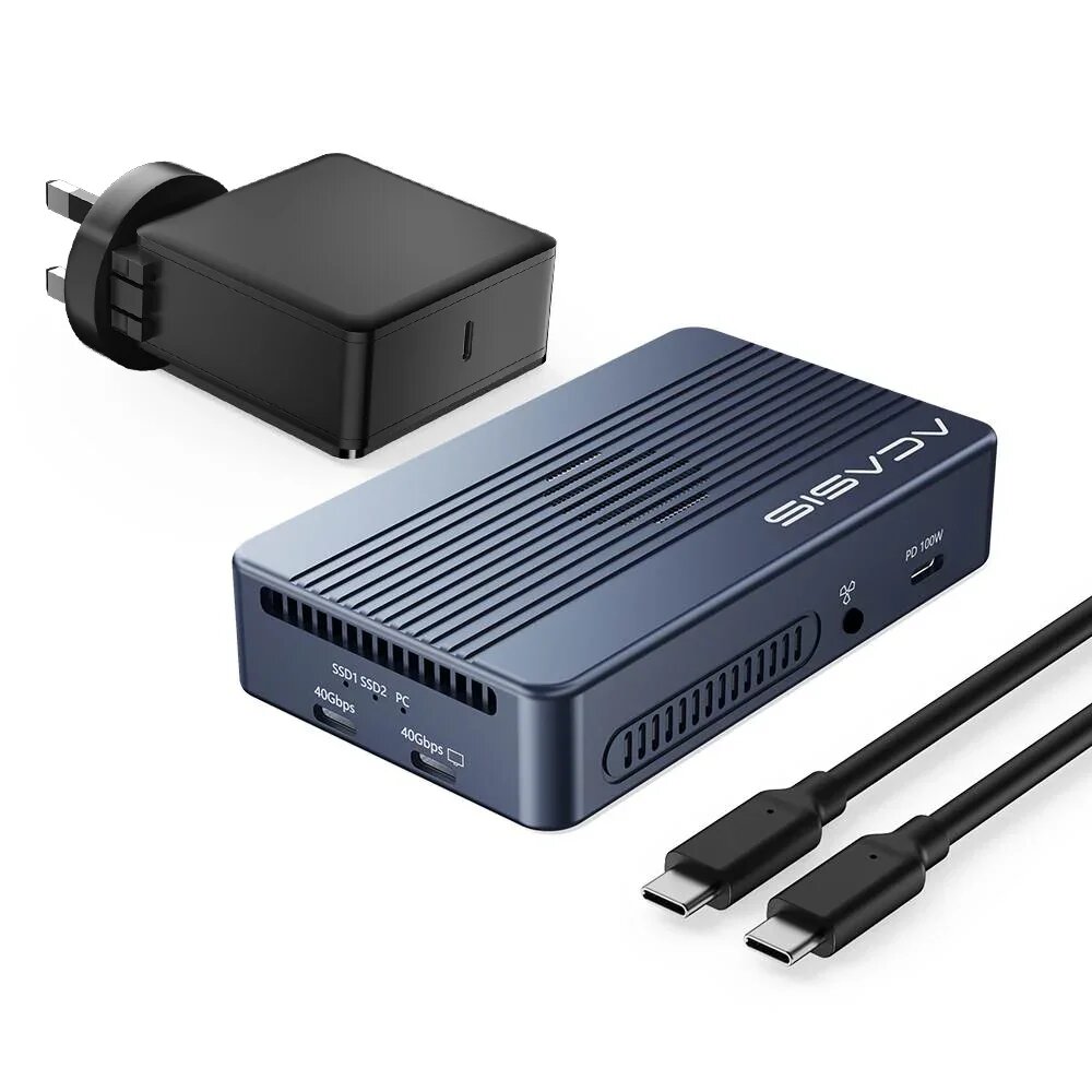 Док-станция Acasis 6 в 1 USB-C, AU Plug
