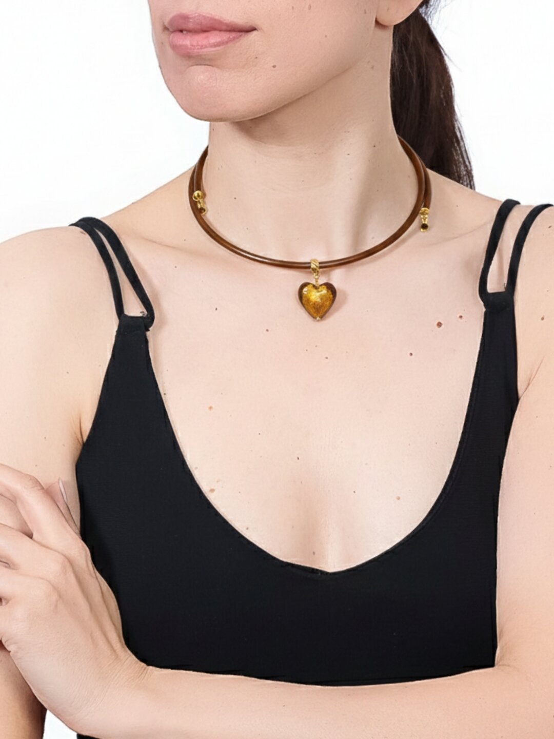 Колье, муранское стекло