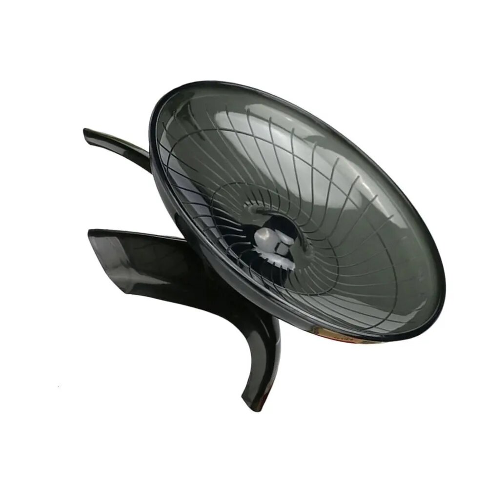 Беговое колесо для мелких питомцев, гладкое пластиковое, разные цвета, Черный