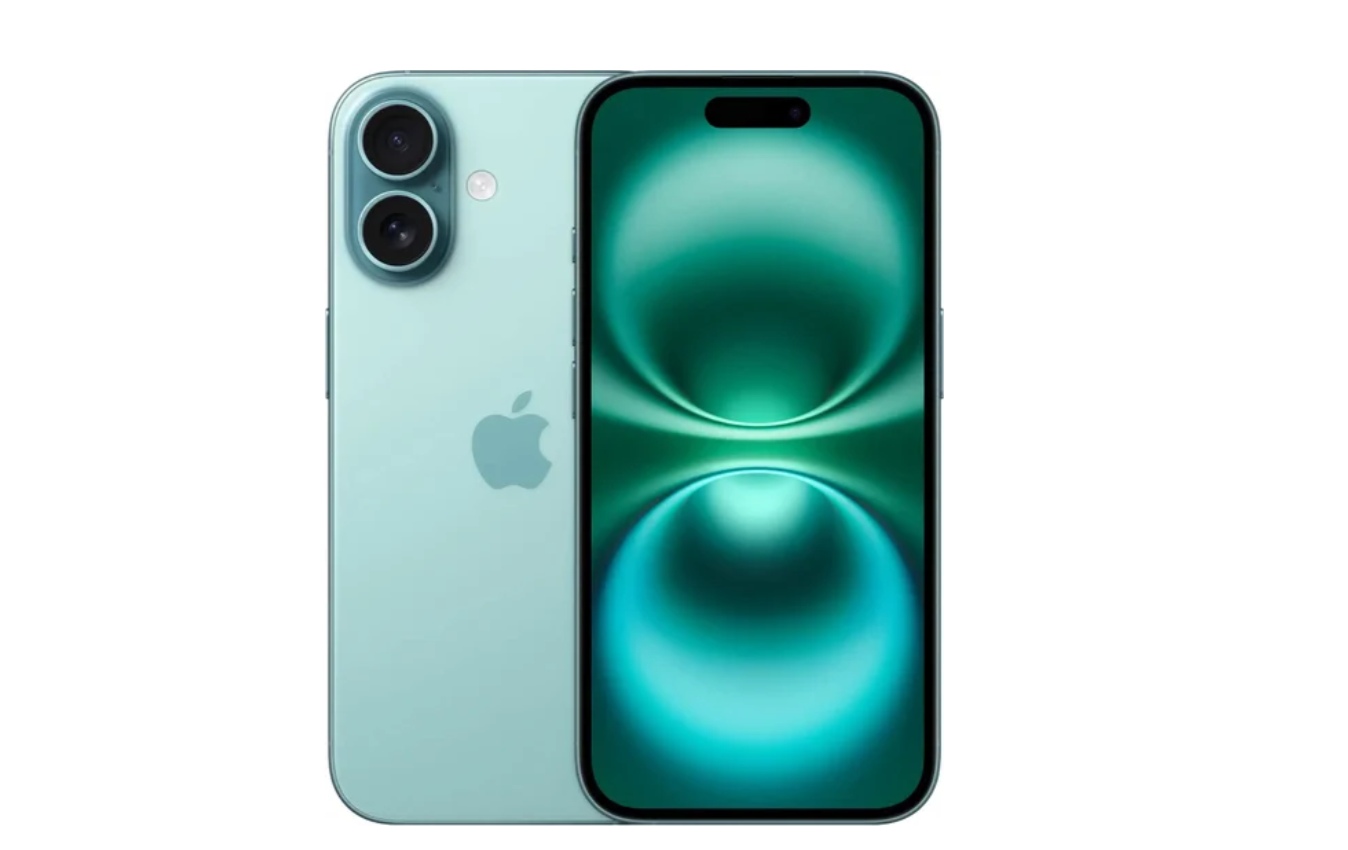 Смартфон Apple iPhone 16 256Gb, A3287 бирюзовый (MYEJ3HN/A)