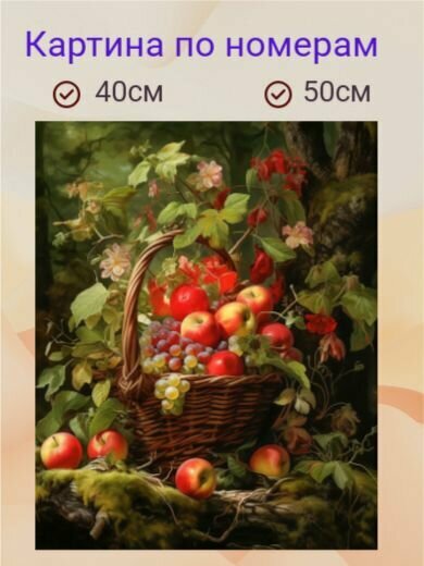 Картина по номерам: создайте шедевр своими руками! Kolibriki (размер 40х50 см)