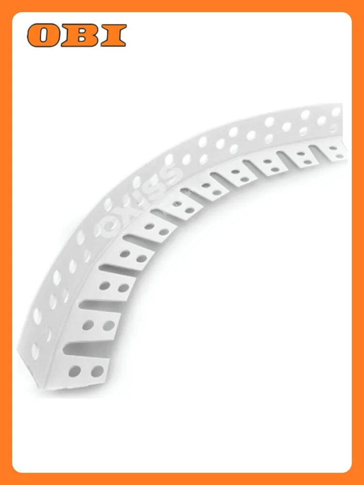 Профиль угловой арочный ПВХ, L 3 м