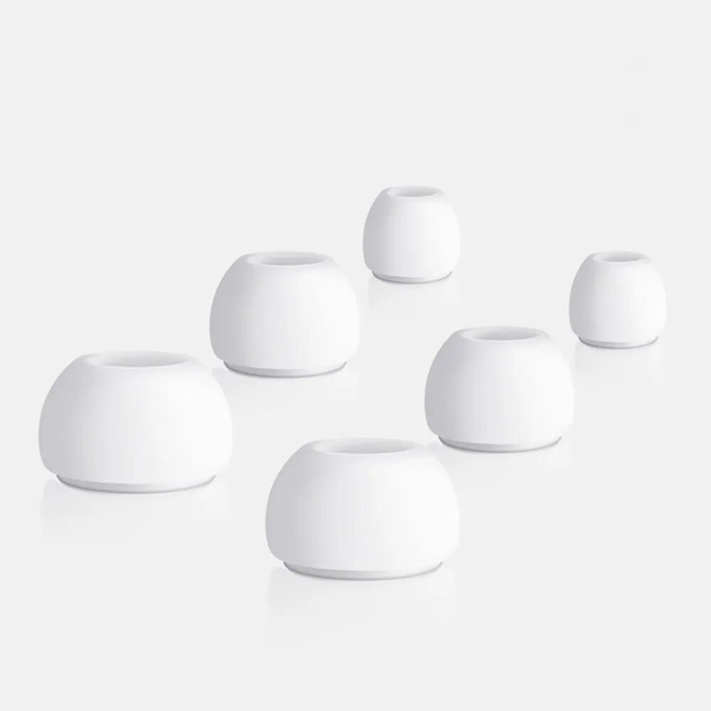 Силиконовые Крышки Для Наушников AirPods Pro, Комфортное Ношение, Защита, 1 Пара