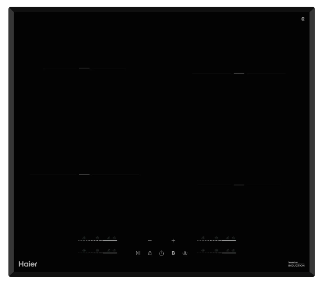 Варочная поверхность Haier HHK-Y64SCVB, инверторная, нанопокрытие