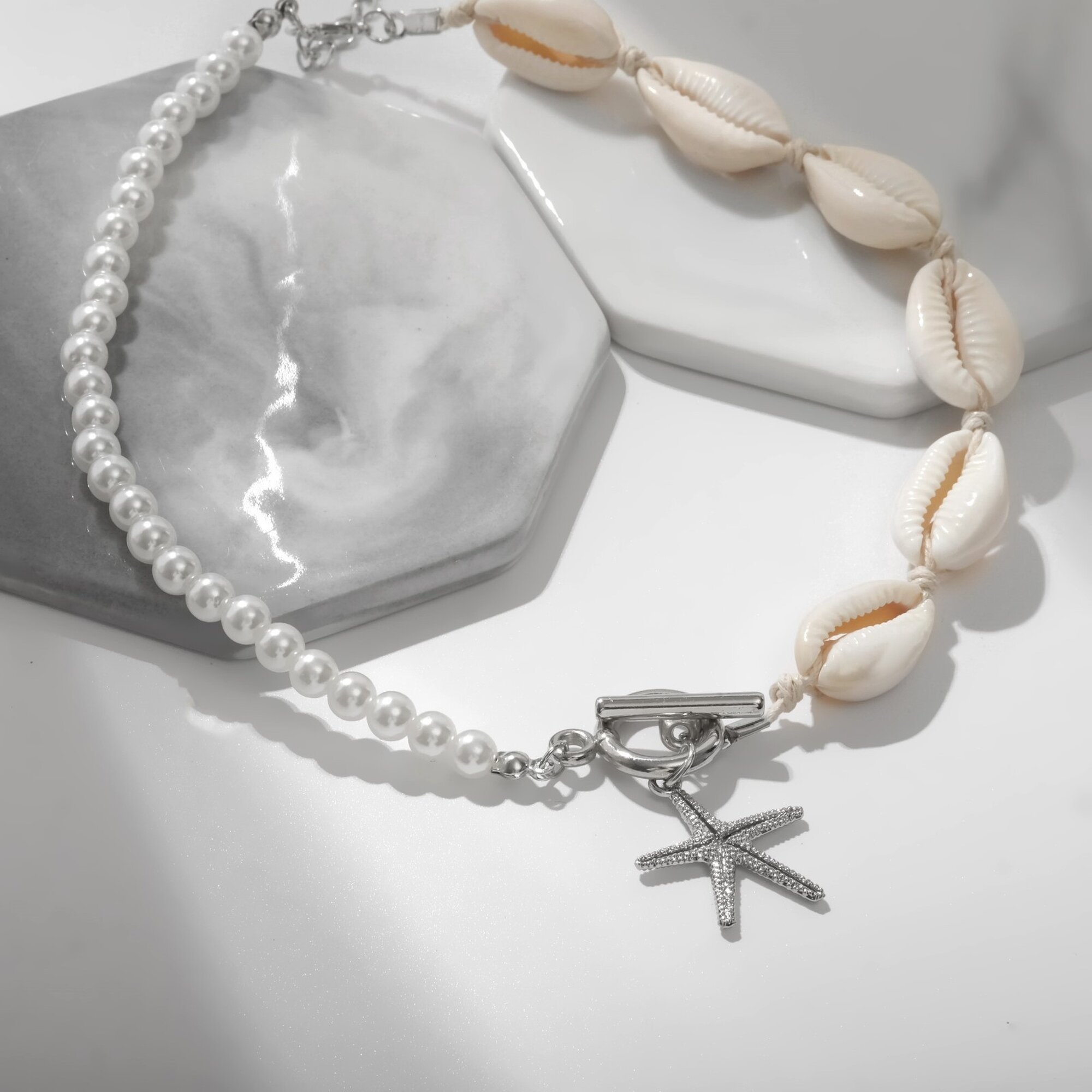 Чокер, ракушка