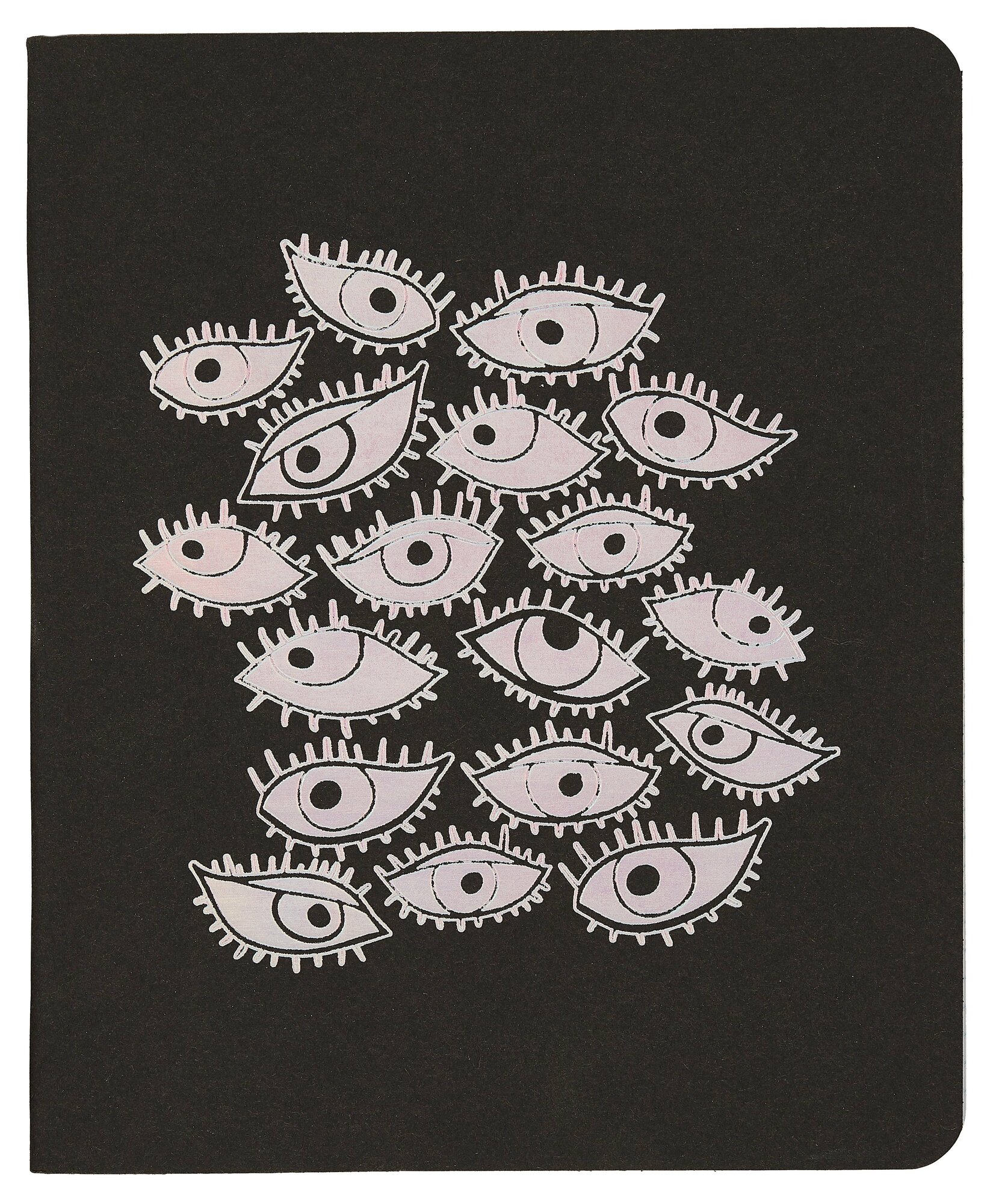 Тетрадь в клетку Listoff, "Total Black. Play", 48 листов, в ассортименте