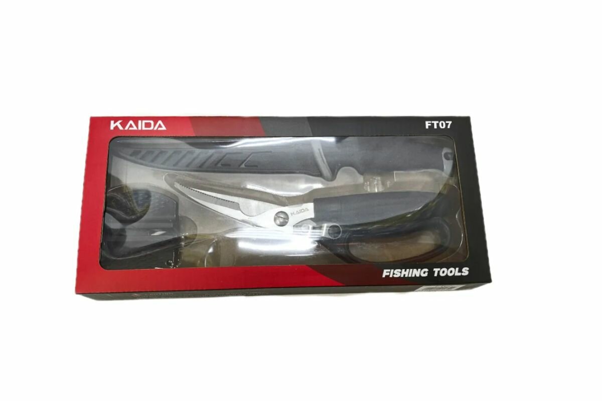 Набор FT07 ножницы, филейный нож, точилка.