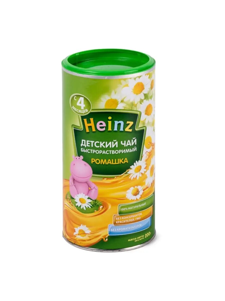 Чай детский Heinz ромашка 200г с 4месяцев