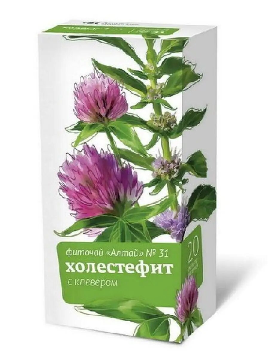 Фиточай алтай № 31 холестефит с клевером