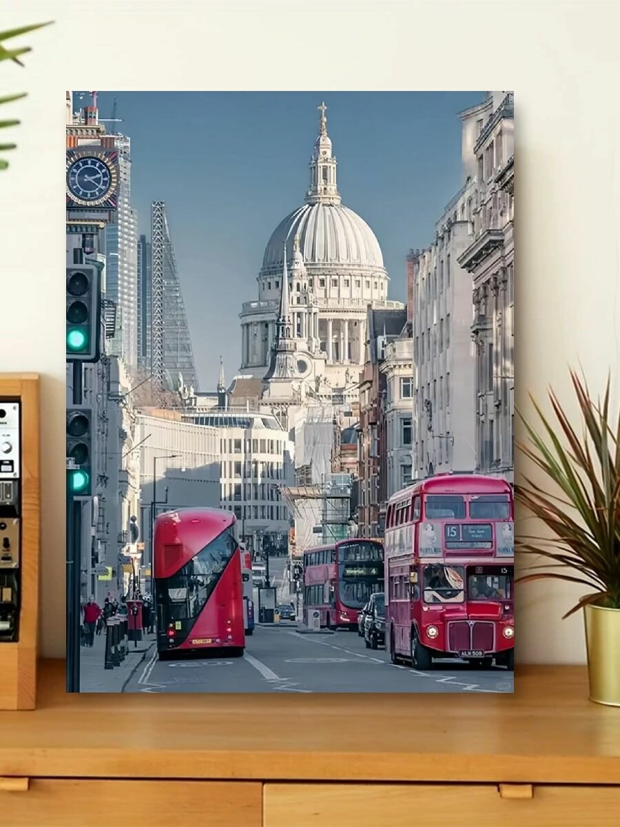 Картина "Печать струй", 40х30 см