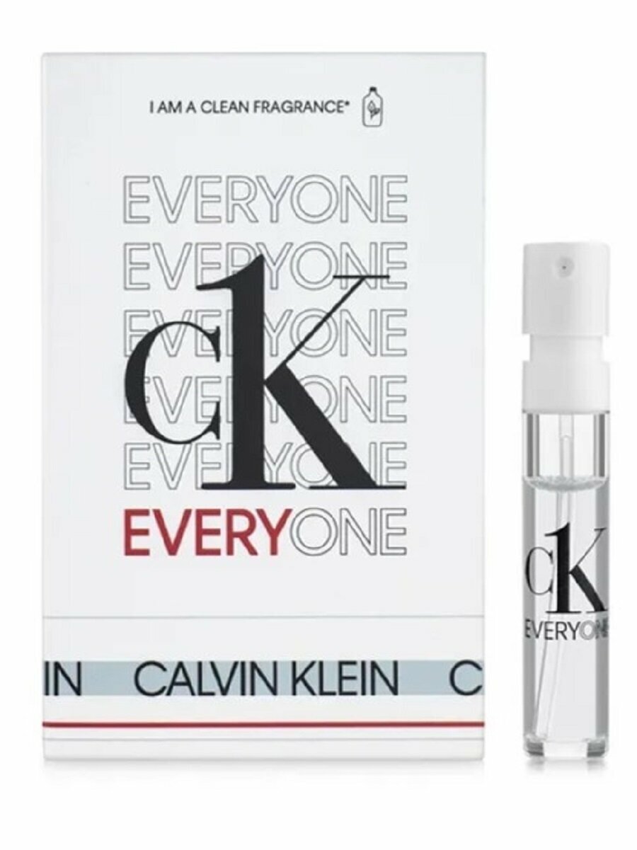 Туалетная вода мужская женская Calvin Klein EVERYONE унисекс 1,2мл (edT - eau de Toilette)
