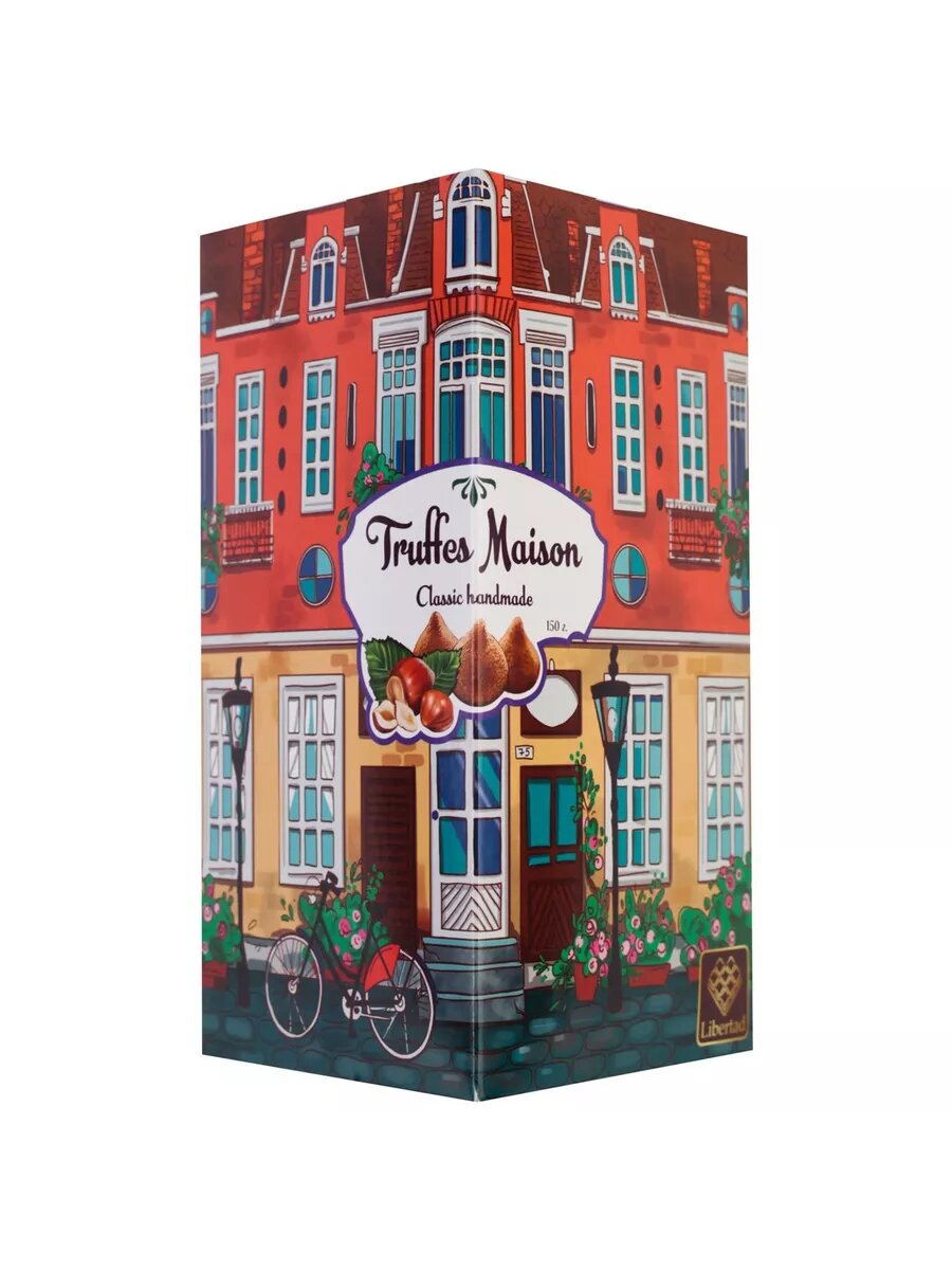 Трюфельные конфеты Truffes Maison с фундуком 150 г