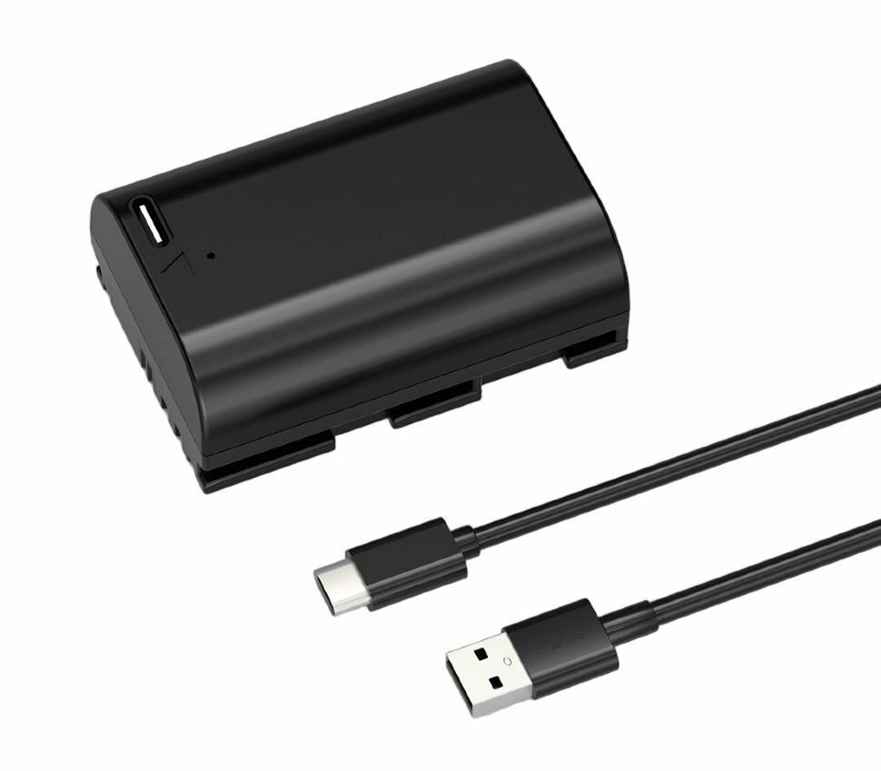 Аккумулятор KingMa LP-E6NH Type-C 2600mAh