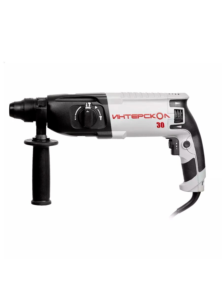 Перфоратор Интерскол П-30/900ЭР, SDS-plus, с кейсом, 900Вт, 1050 об/мин, 3.3 Дж