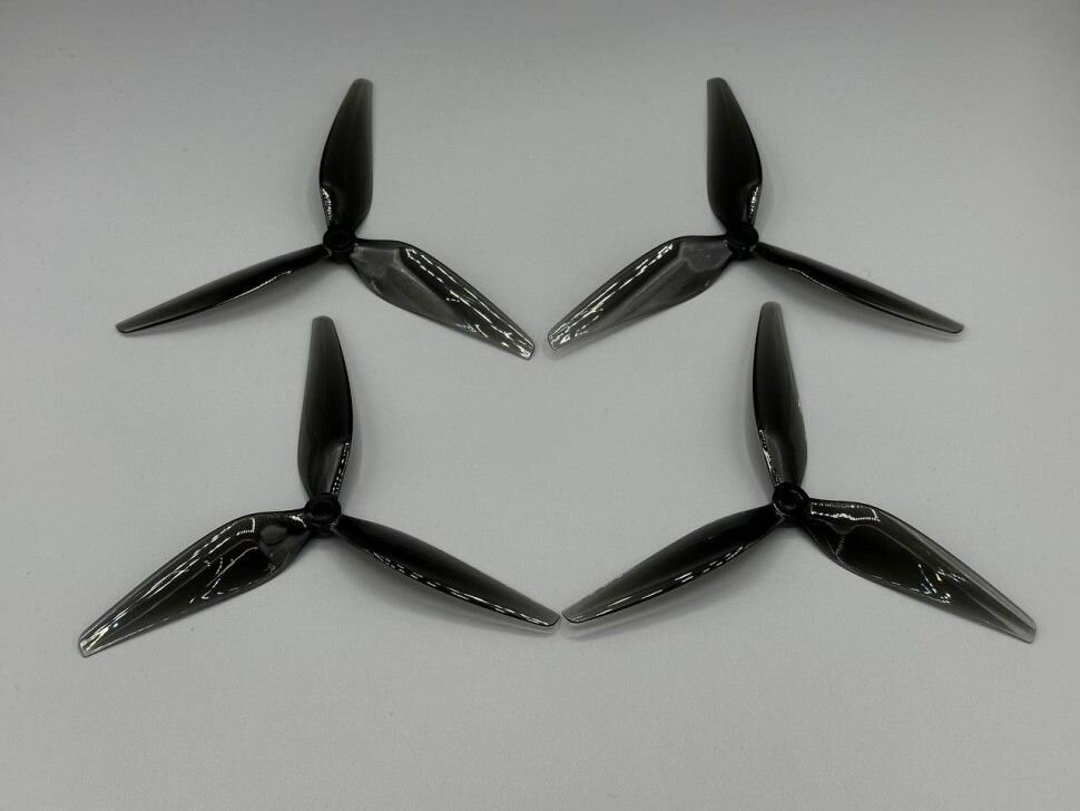 HQProp Juicy Prop J33 пропеллеры Grey Poly Carbonate 00631