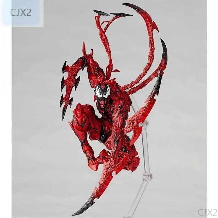 Фигурка Carnage из The Amazing Spider-Man, красного цвета, ABS пластик, 16 см, 1 шт. — фото 1